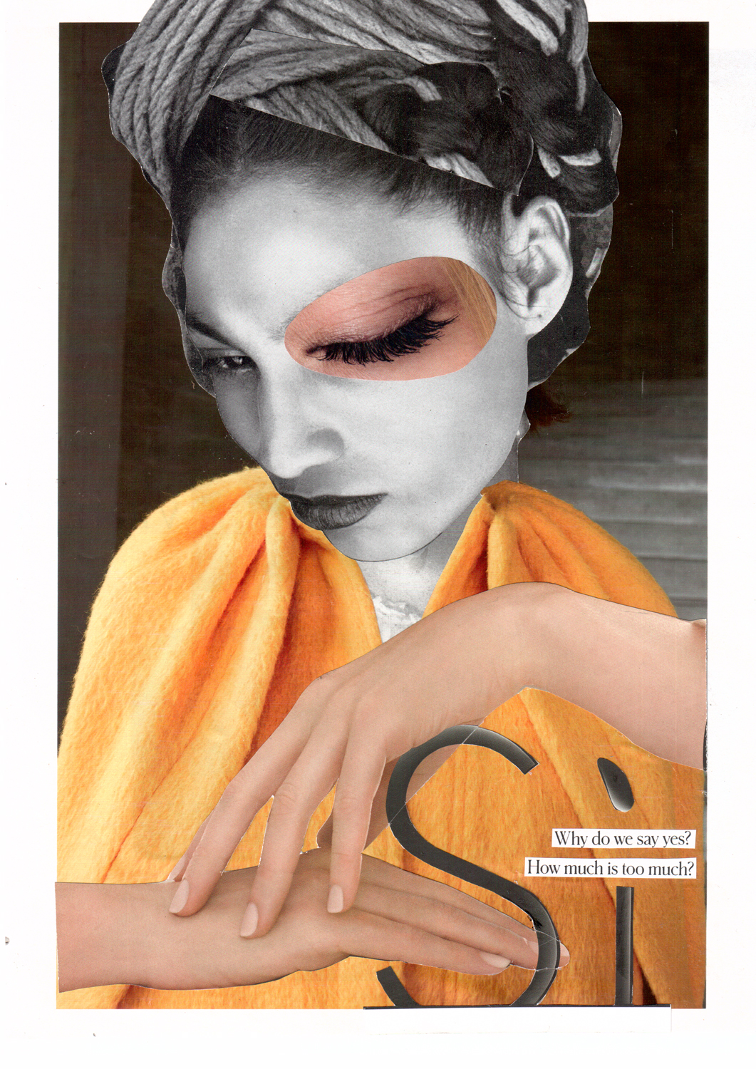 Sabine Remy Miriskum Collage Collage Artist Collage Blog Collaboration Lynn Skordal