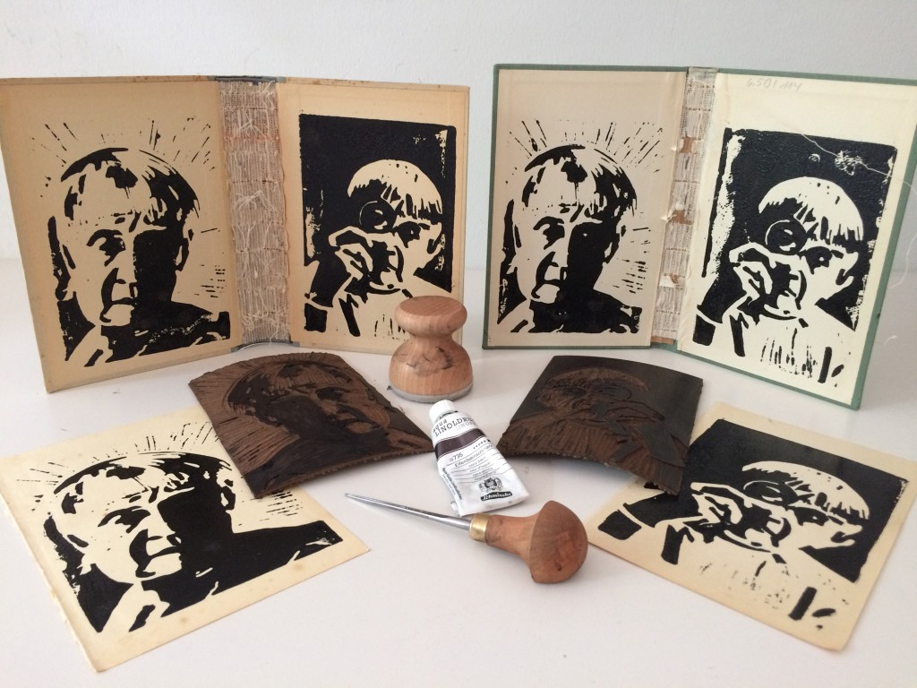 Linoldruck/ Lino cut